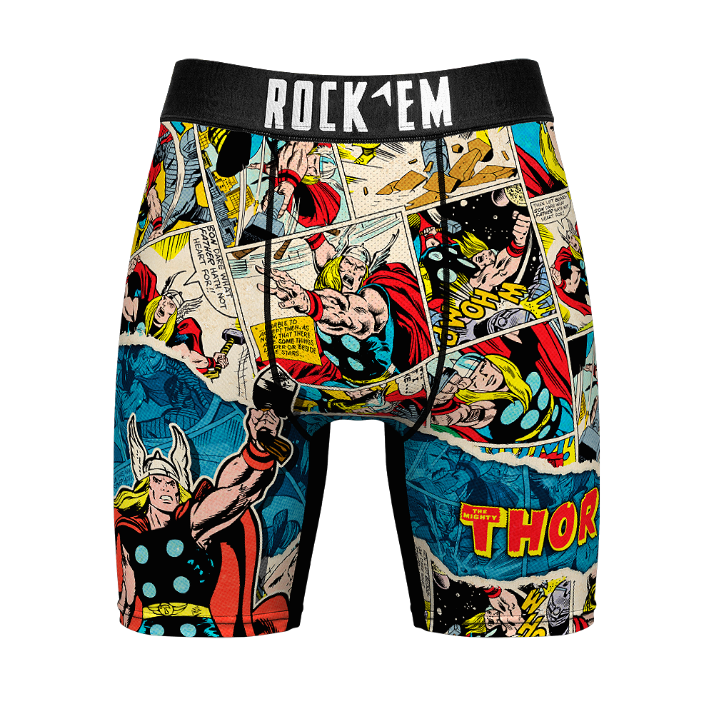 Rock 'Em Boxer Briefs - Marvel Thor Off Panel – Mk Socks
