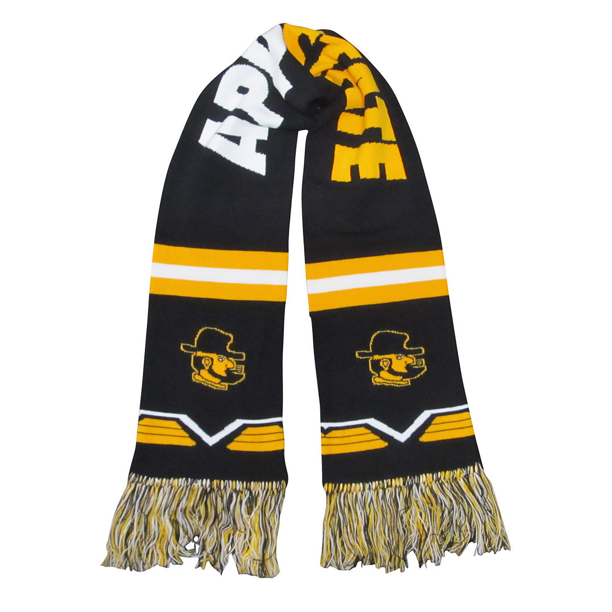 NCAA Appalachian State - Victory Yosef Logo USA made Scarf – Mk Socks