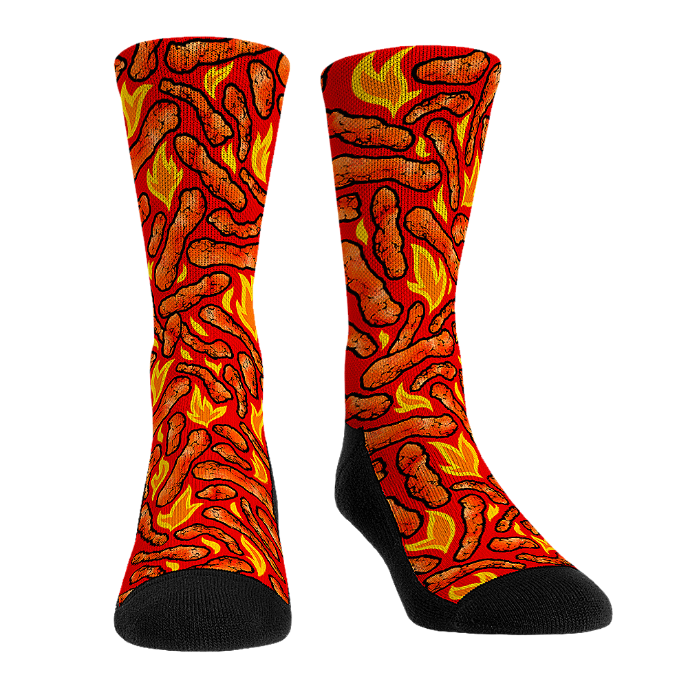 Fire Crunch Socks by Rock 'Em – Mk Socks