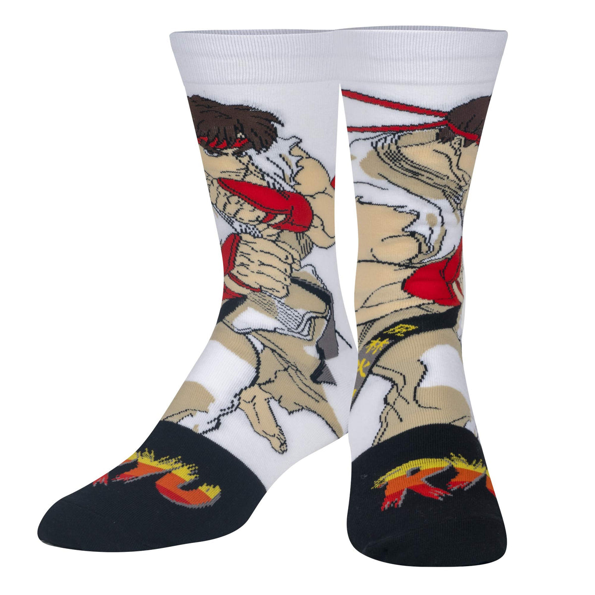 Odd Sox, Video Games, Street Fighter 2 Characters, Crew - Ryu – Mk Socks