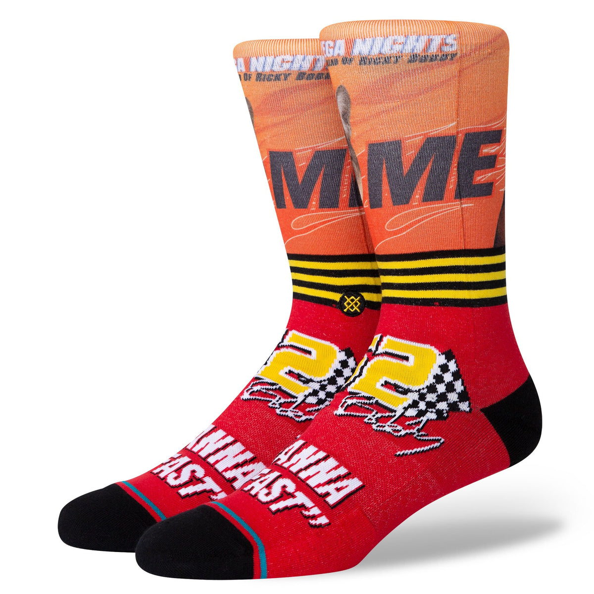 Stance NASCAR Talladega Nights I wanna Go Fast Crew Socks – Mk Socks